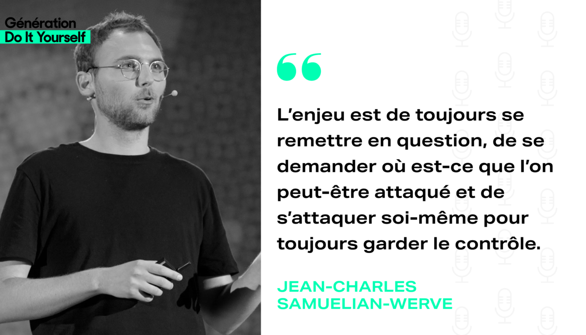 Jean-Charles Samuelian-Werve - Alan - Génération Do It Yourself